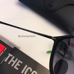 Ray-Ban | Accessories | Rayban Erika Black Polarized Rb471 New | Poshmark